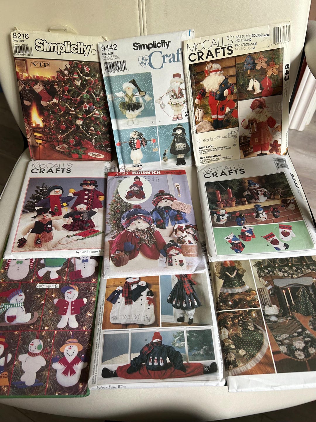 Vintage Santa Elf Christmas Decor Sewing Pattern: Mccall's 9444 - Etsy