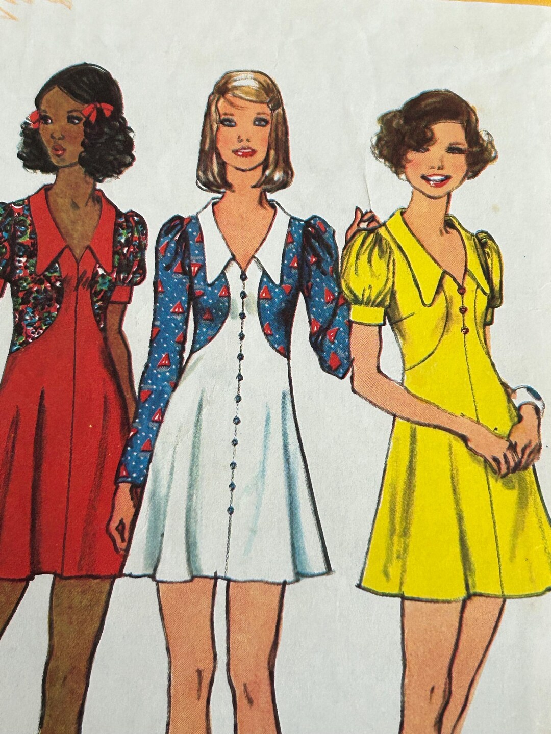 Simplicity 5499 Sewing Pattern Pdf, Vintage Dress, Woman Dress, Woman ...