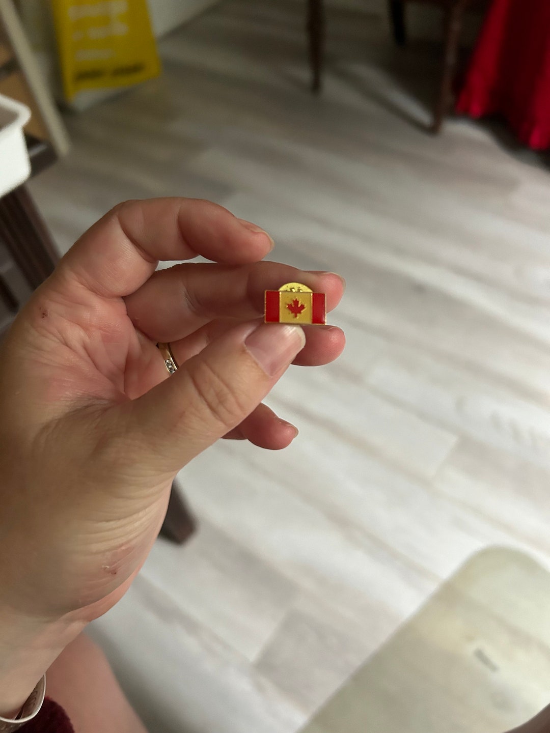 Canadian Flag Pin, Canada Day Gift, Gift for Him, Military Hat Pin ...