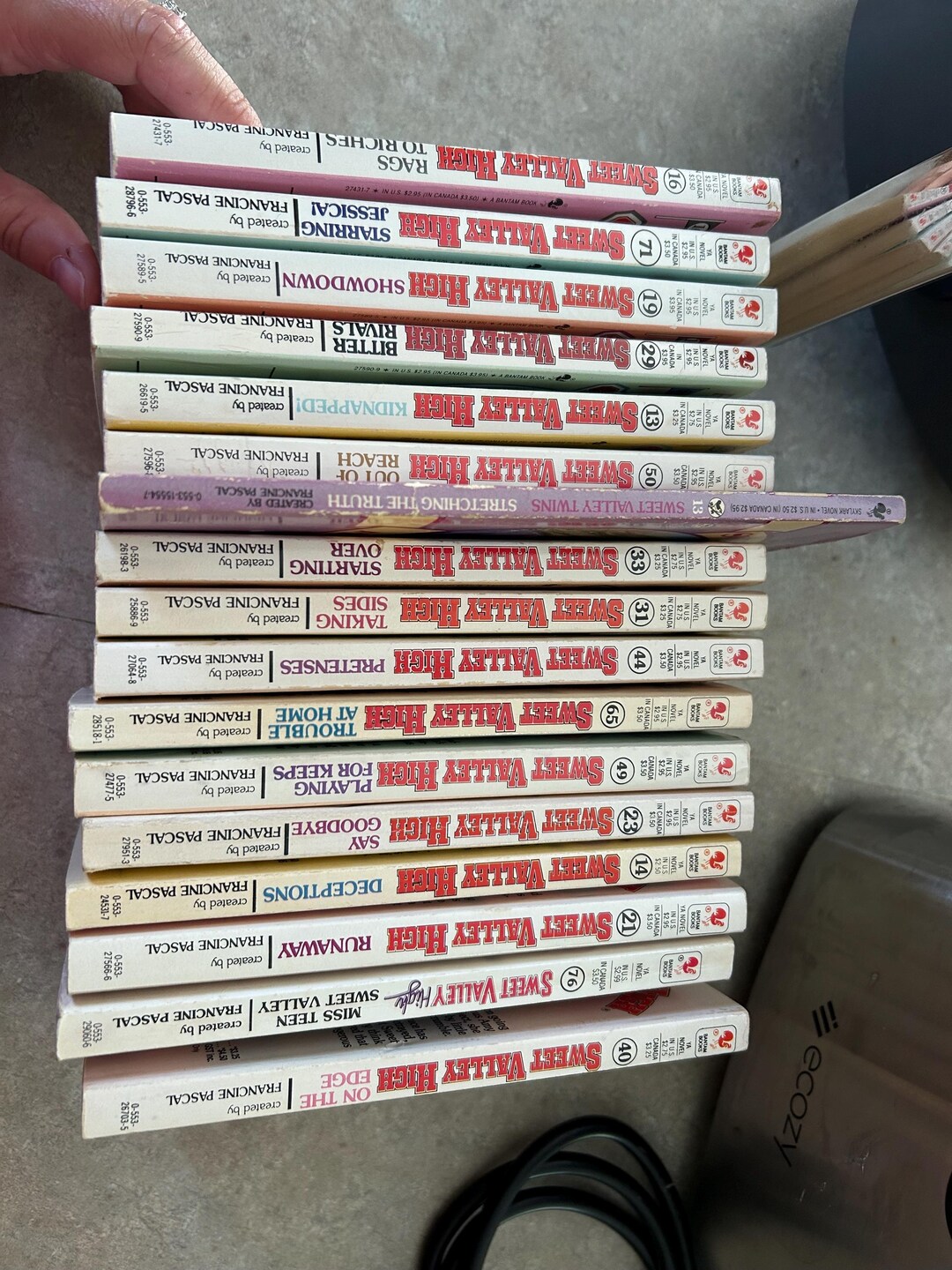 Sweet VALLEY HIGH, Teenager Books, Book Series, Book Collection Set of ...