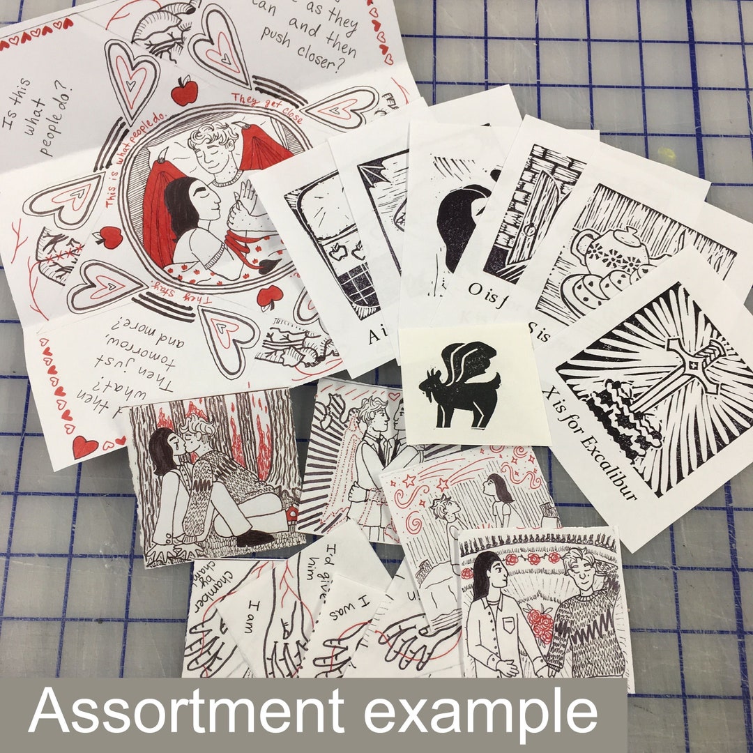 Snowbaz Art Scrapbooking/collage Packs - Etsy