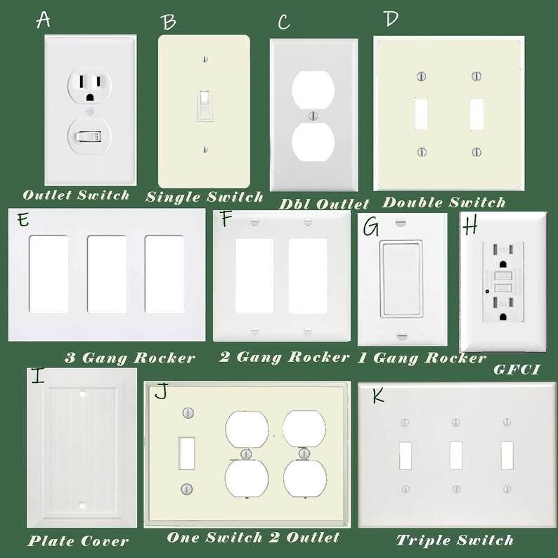 Handcrafted Spanish Talavera Design Light Switch Cover - Artisan Outlet ...