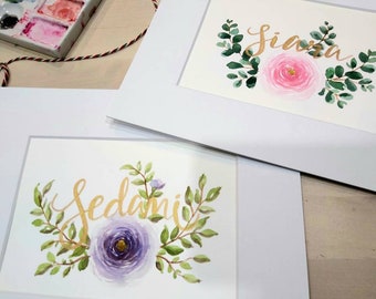 Hand Painted Name - Etsy