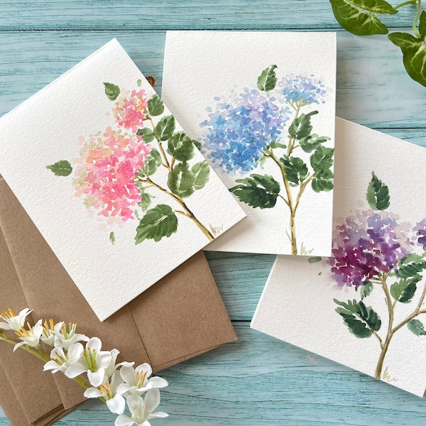 Hand Painted Cards - Etsy