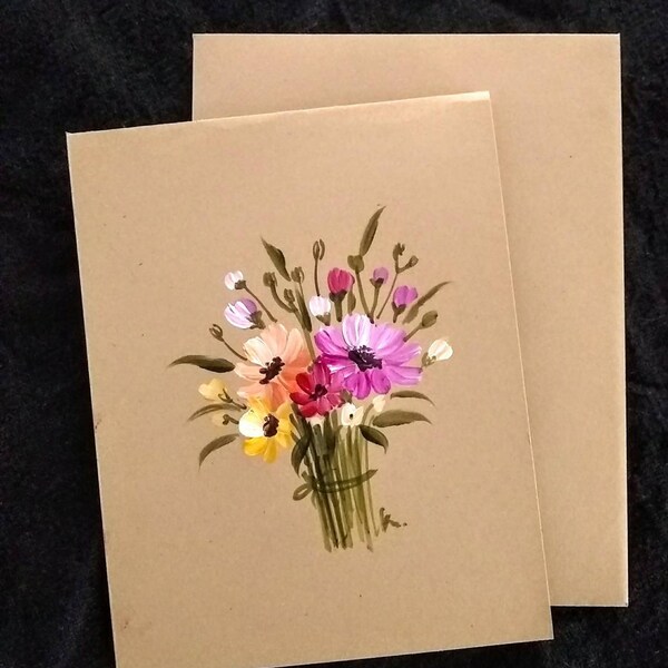 Rustic Greeting Card - Etsy