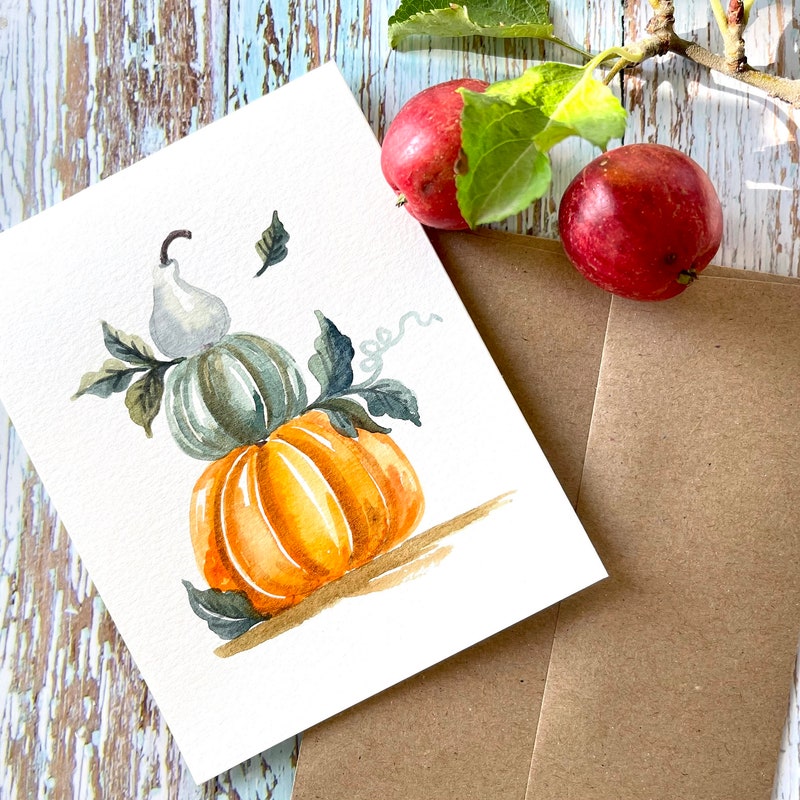 Fall Greeting Card - Etsy