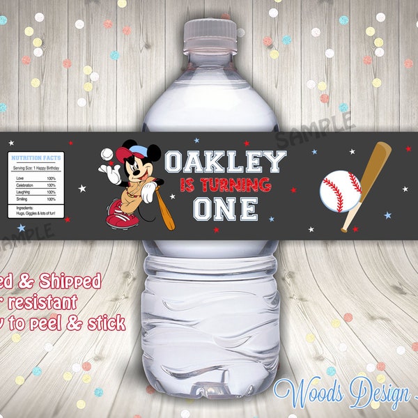 Mickey Mouse Baseball Decorations - Etsy