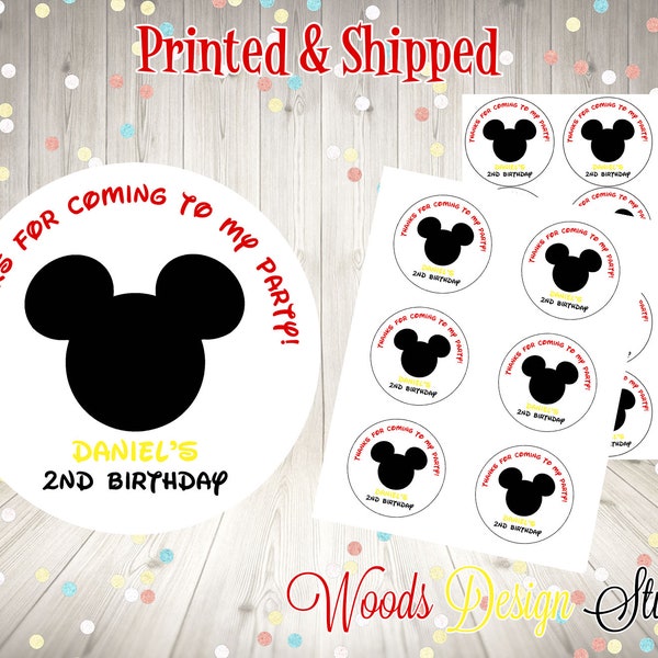 Mickey Stickers - Etsy