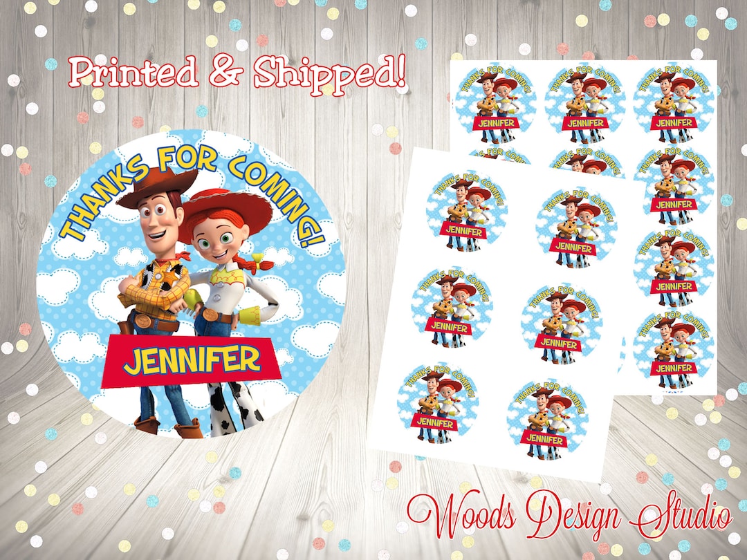 Toy Story Jessie Woody // Personalized // Printed & Shipped // Thank ...