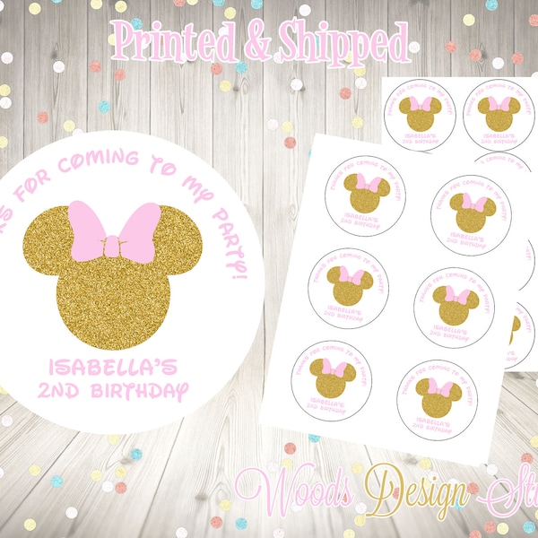 Mini Minnie Mouse Stickers - Etsy