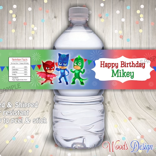Party Supplies Party Favors Party Favors & Games Printed PJ Masks ...