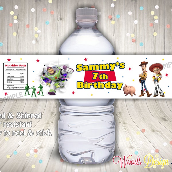 Buzz Lightyear Water Bottle - Etsy