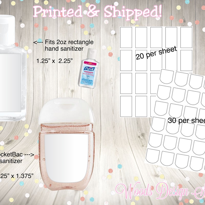 Personalized Hand Sanitizers - Etsy