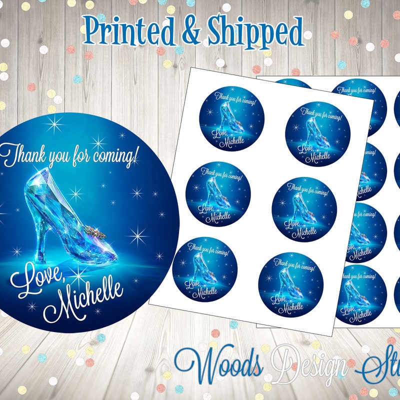 Cinderella Stickers - Etsy