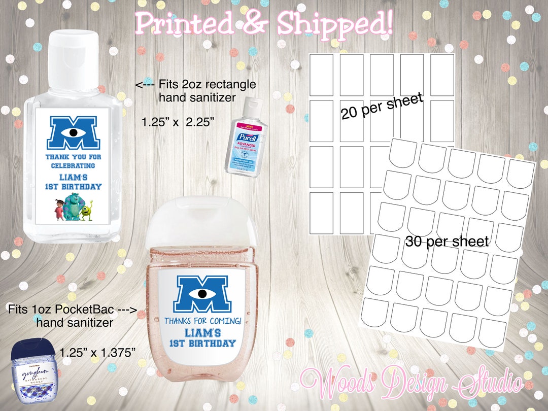 Monsters Inc U, Sully Mike W Boo, Birthday Baby Shower, Personalized ...