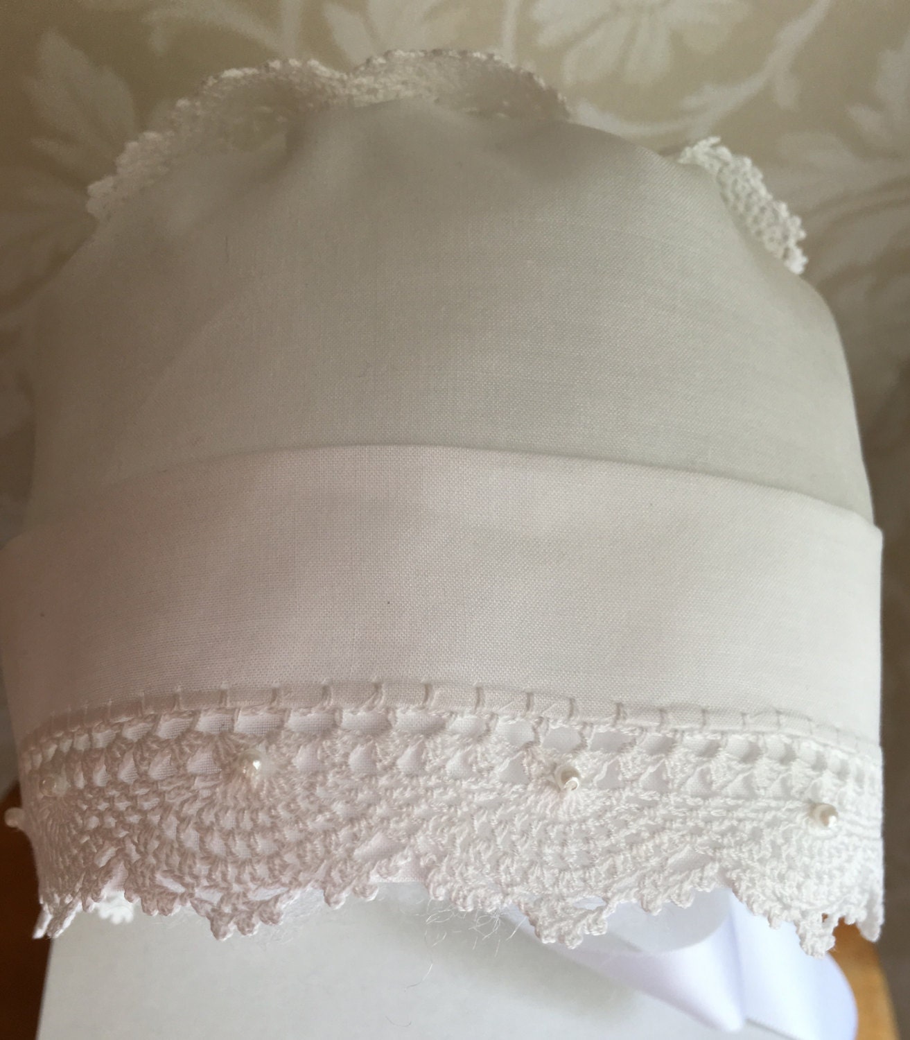 Harper W/o Pearls Handkerchief Bonnet | Etsy
