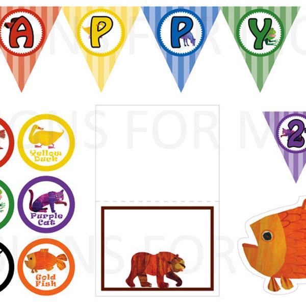 Brown Bear Party - Etsy