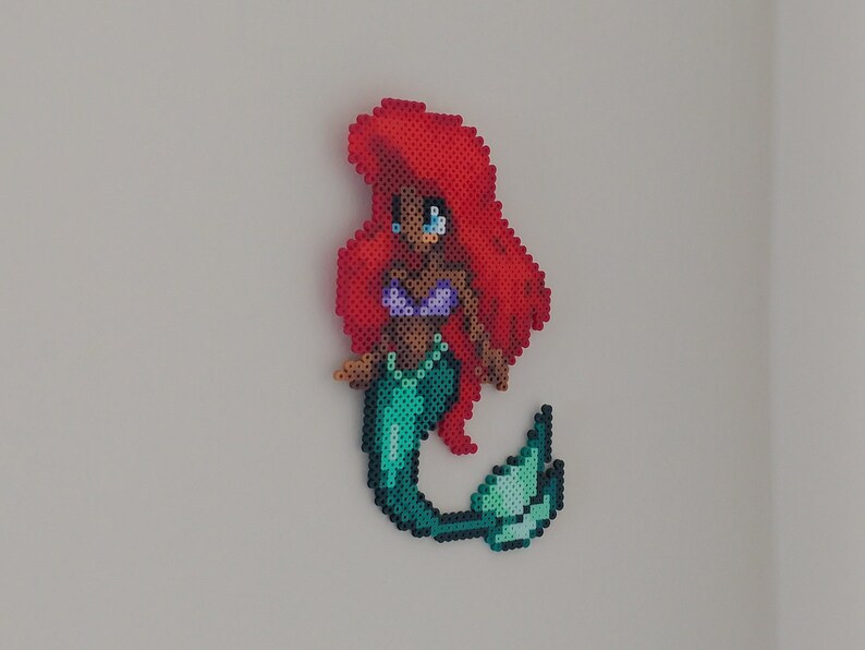 The Little Mermaid Ariel Perler Bead - Etsy