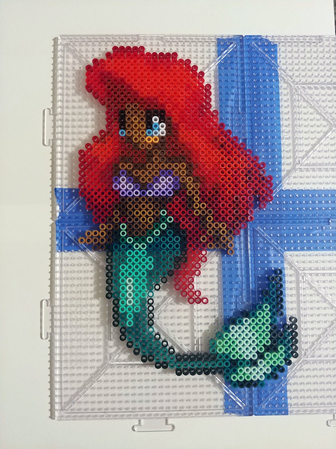 The Little Mermaid Ariel Perler Bead - Etsy