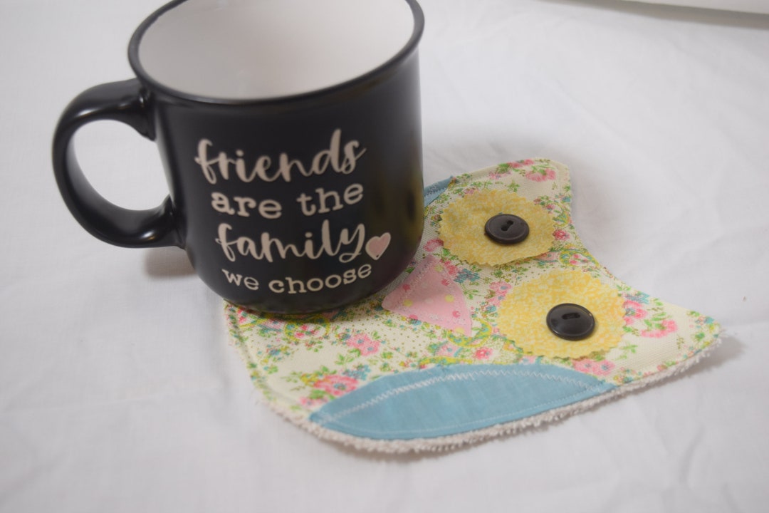 Owl Mug Rug or Kitchen Kritter Foot Mop - Etsy