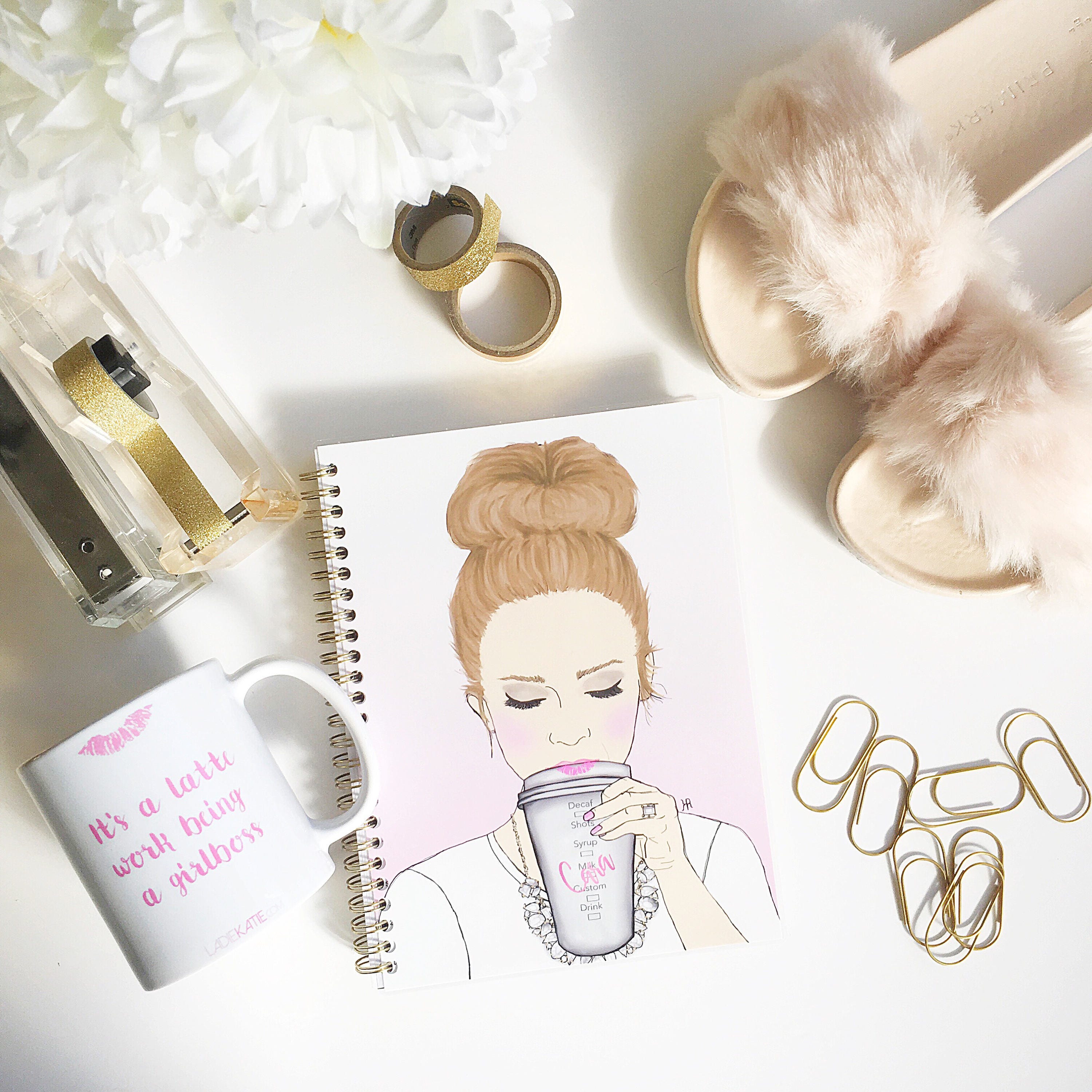 Girlboss notebook, Girl Boss notebook, Custom notebook, Boss notebook ...