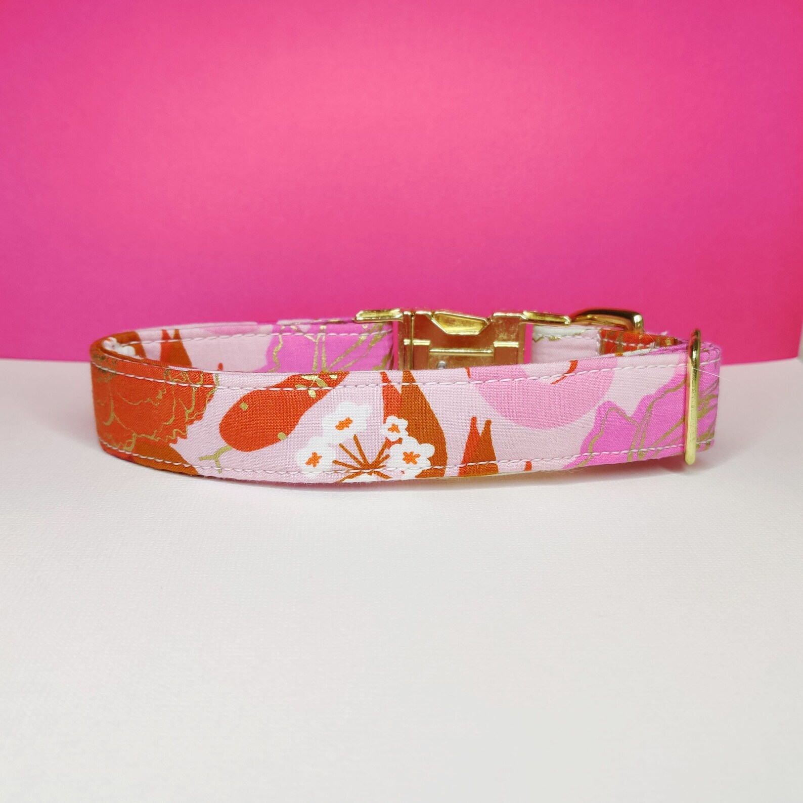 Spring Floral Snakes Dog Collar snakes on a - Etsy