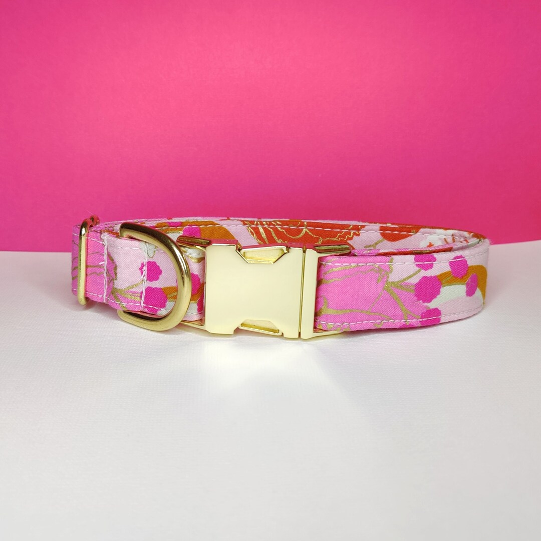 Spring Floral Snakes Dog Collar - "snakes on a Collar" - Etsy