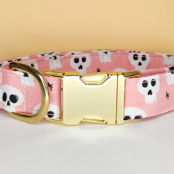 Skull Dog Collar - Etsy