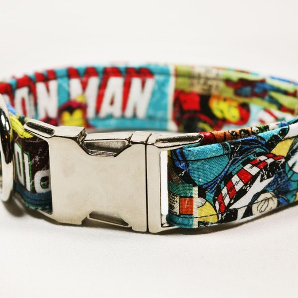 Superhero Dog Collar - Etsy