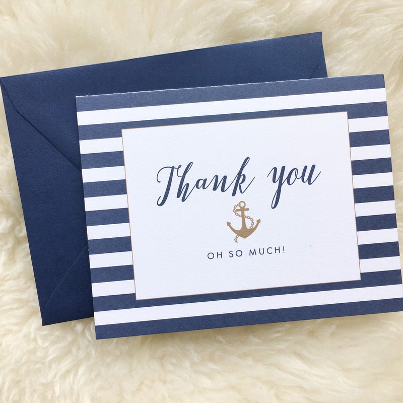 Nautical Thank You - Etsy