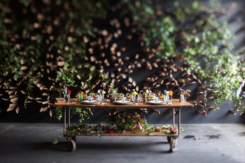 Old-world Botany Inspired Menu Set of 10 5 X 5 Inches - Etsy