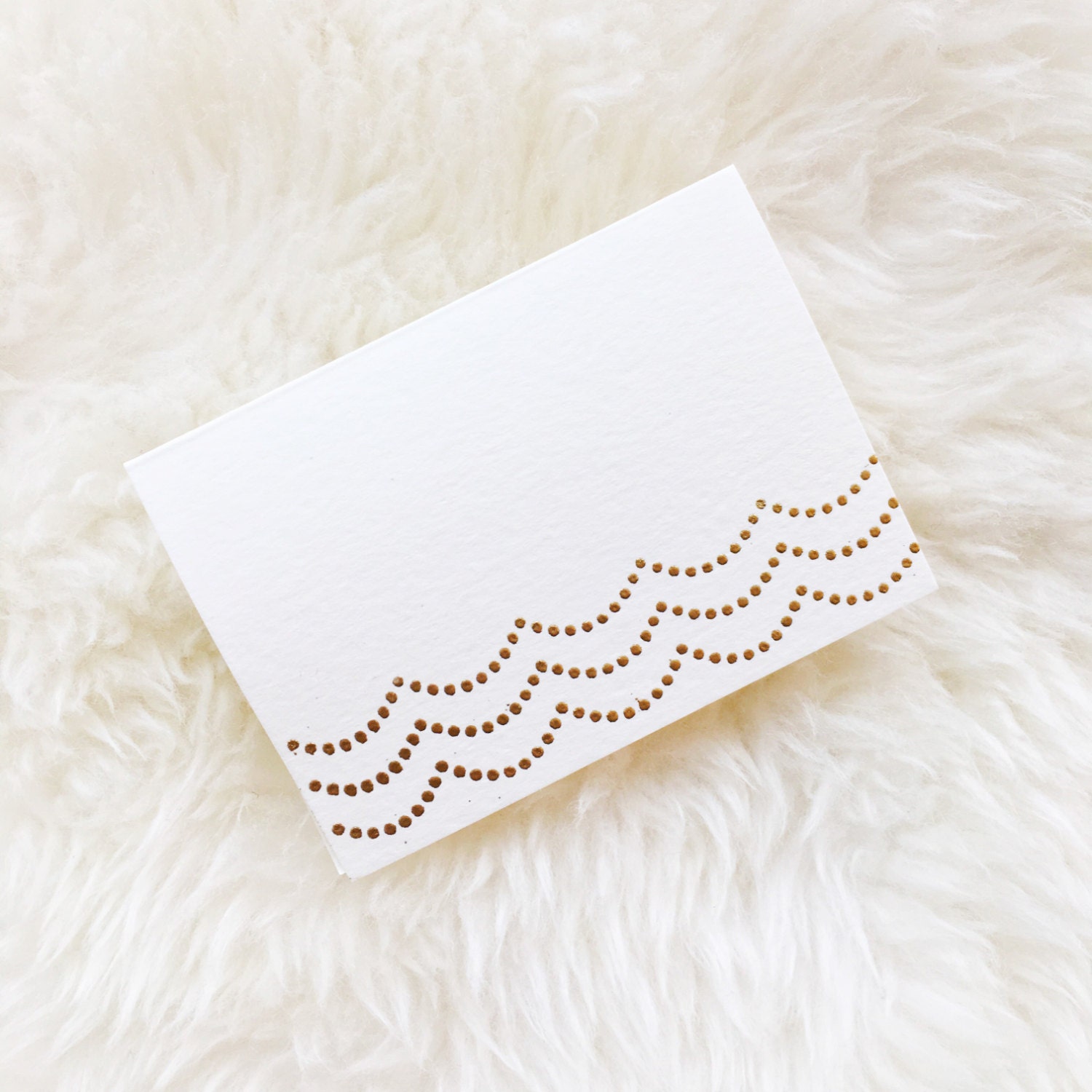 Gold Dot Place Cards // Set of 12 - Etsy