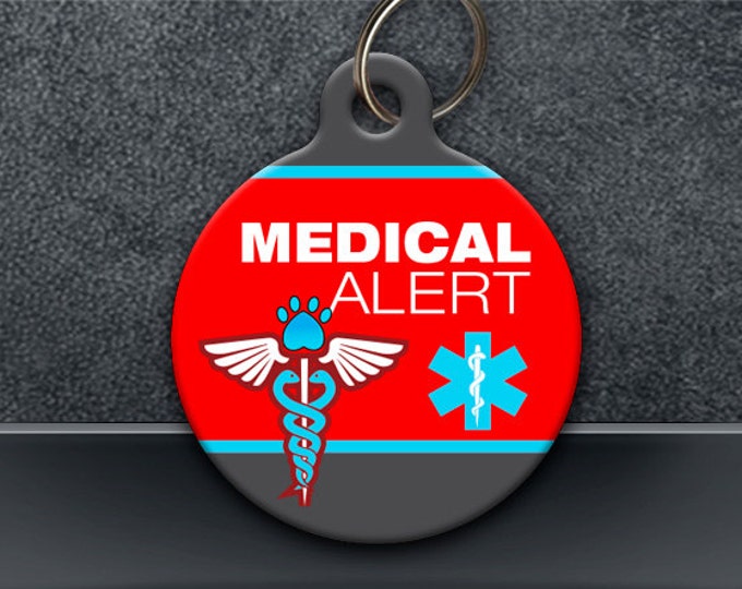Medical Alert PET ID TAGS - Etsy