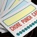 Printable Chore Punch Card - Etsy
