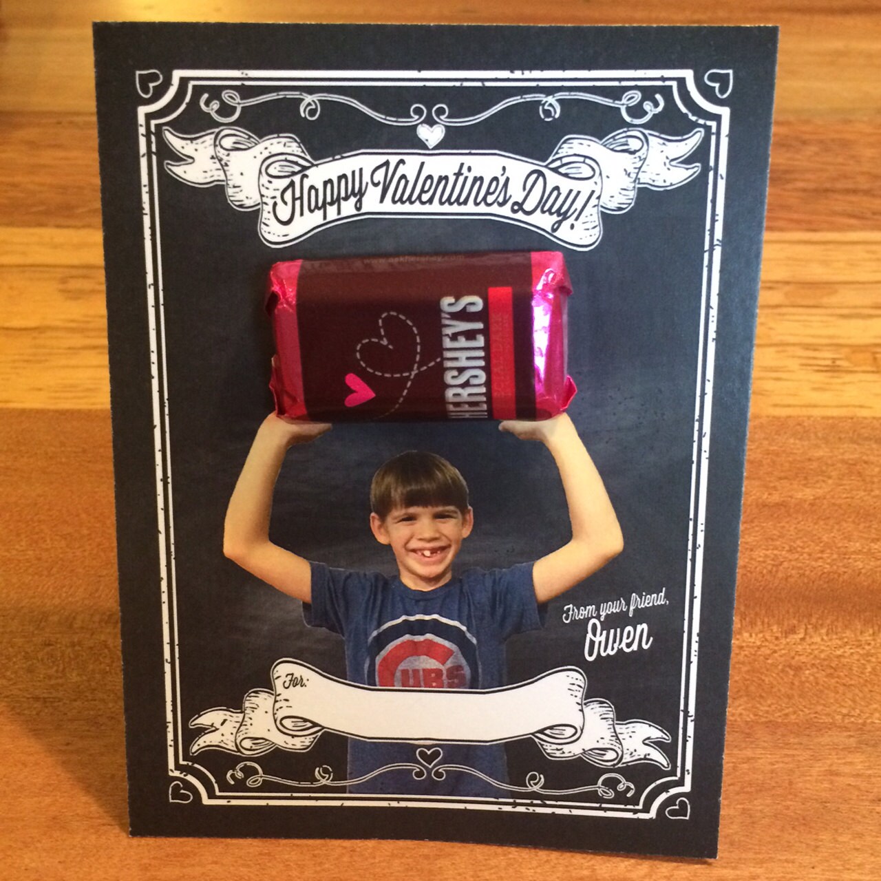 Kids Valentines, DIGITAL, Custom Photo Valentine Day Cards, PRINTABLE ...