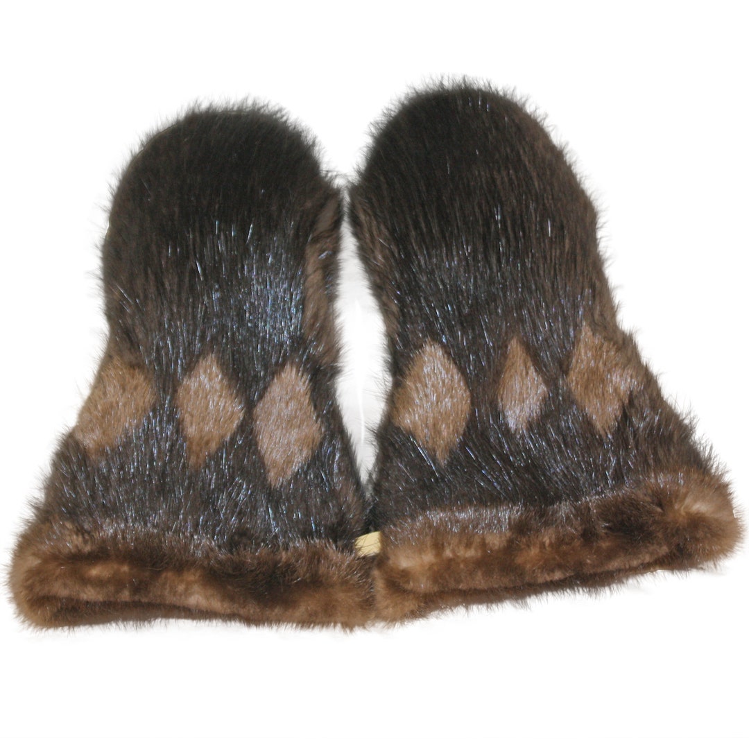 Glacier Wear Alaska Musher Mittens Beaver & Otter Mts1006 - Etsy