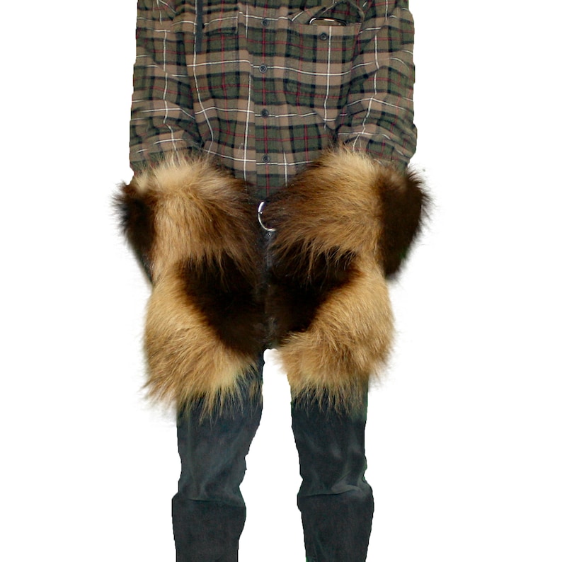 Glacier Wear Wolverine Fur Gauntlet Mittens Mts1096 | Etsy