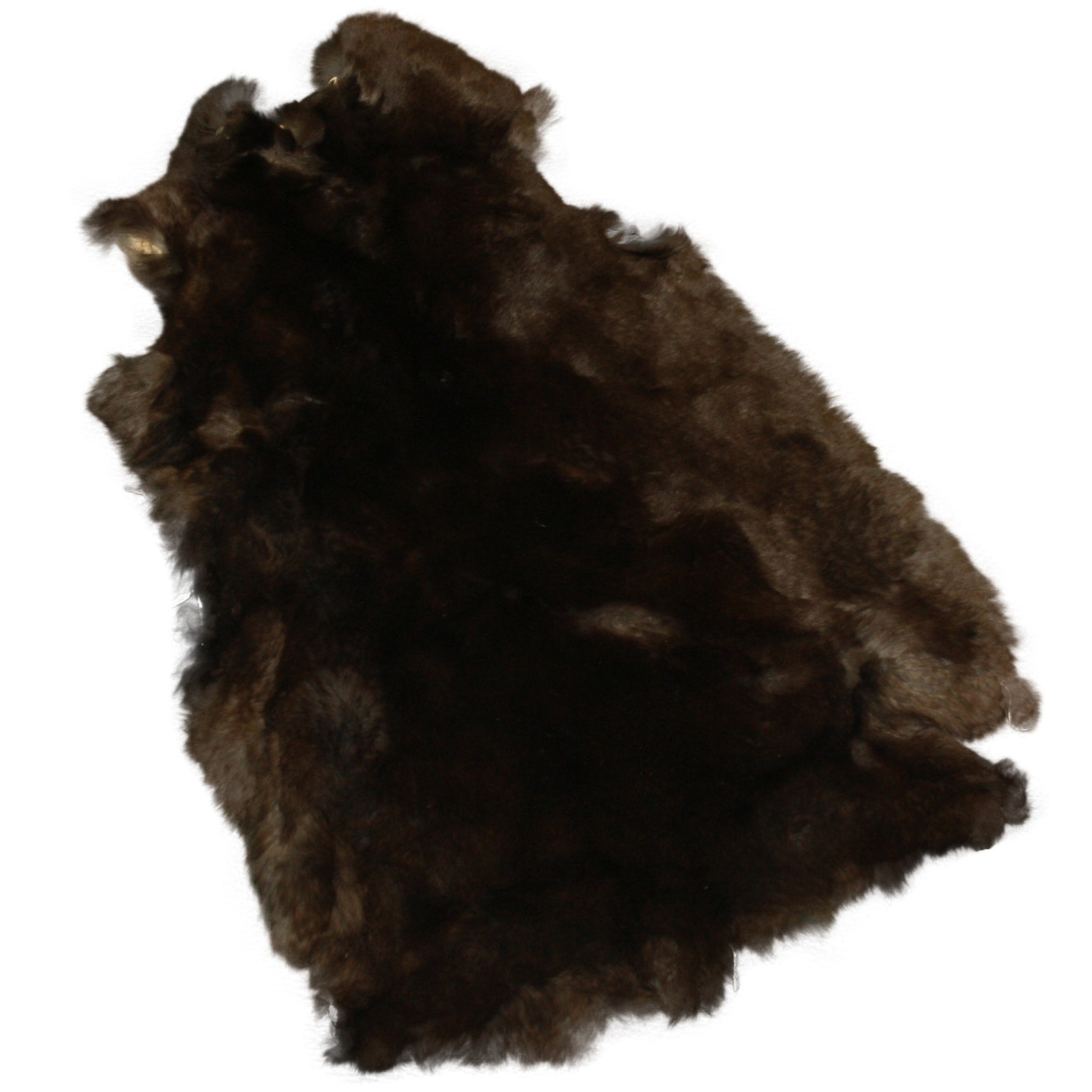 Glacier Wear Rex Rabbit Pelt Hide Fur Black/charcoal Rbt1030 - Etsy