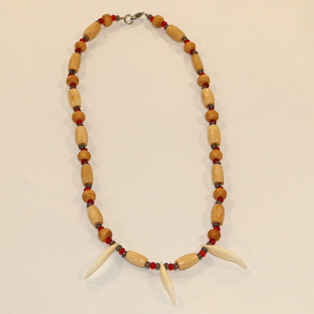 Glacier Wear Genuine Fox Tooth Necklace 228 Jwc12608 - Etsy