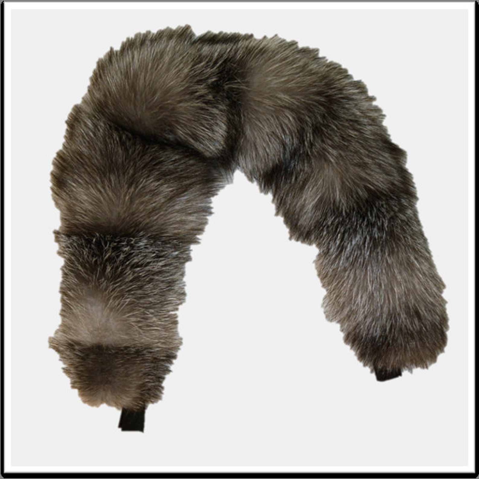 Glacier Wear Blue Frost Fox Fur Ruff 28 Inches Fxx115 - Etsy