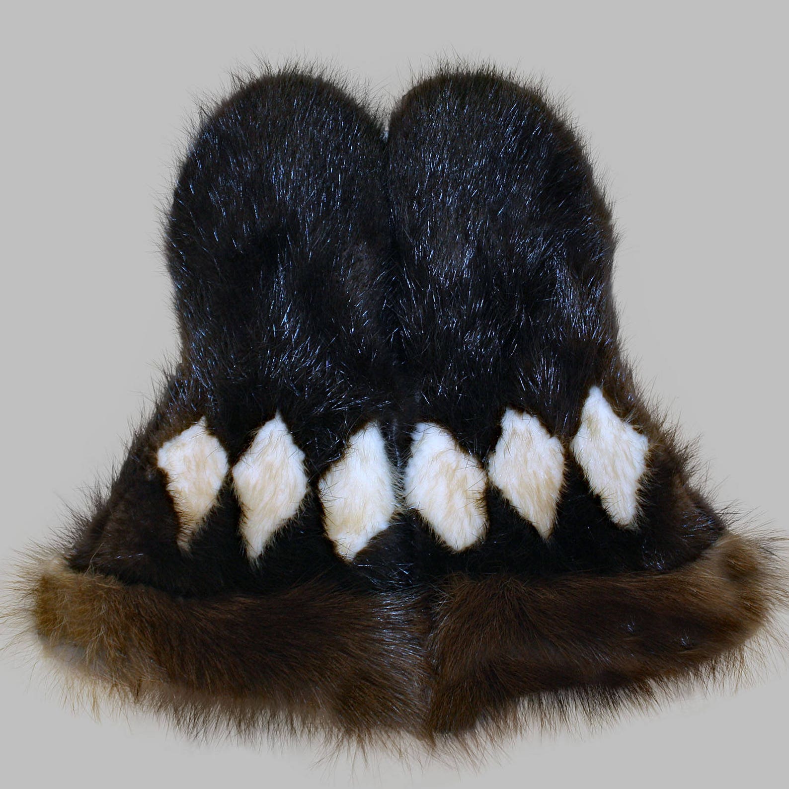 Glacier Wear Alaska Musher Mittens Beaver & Wolverine Mts1005 - Etsy