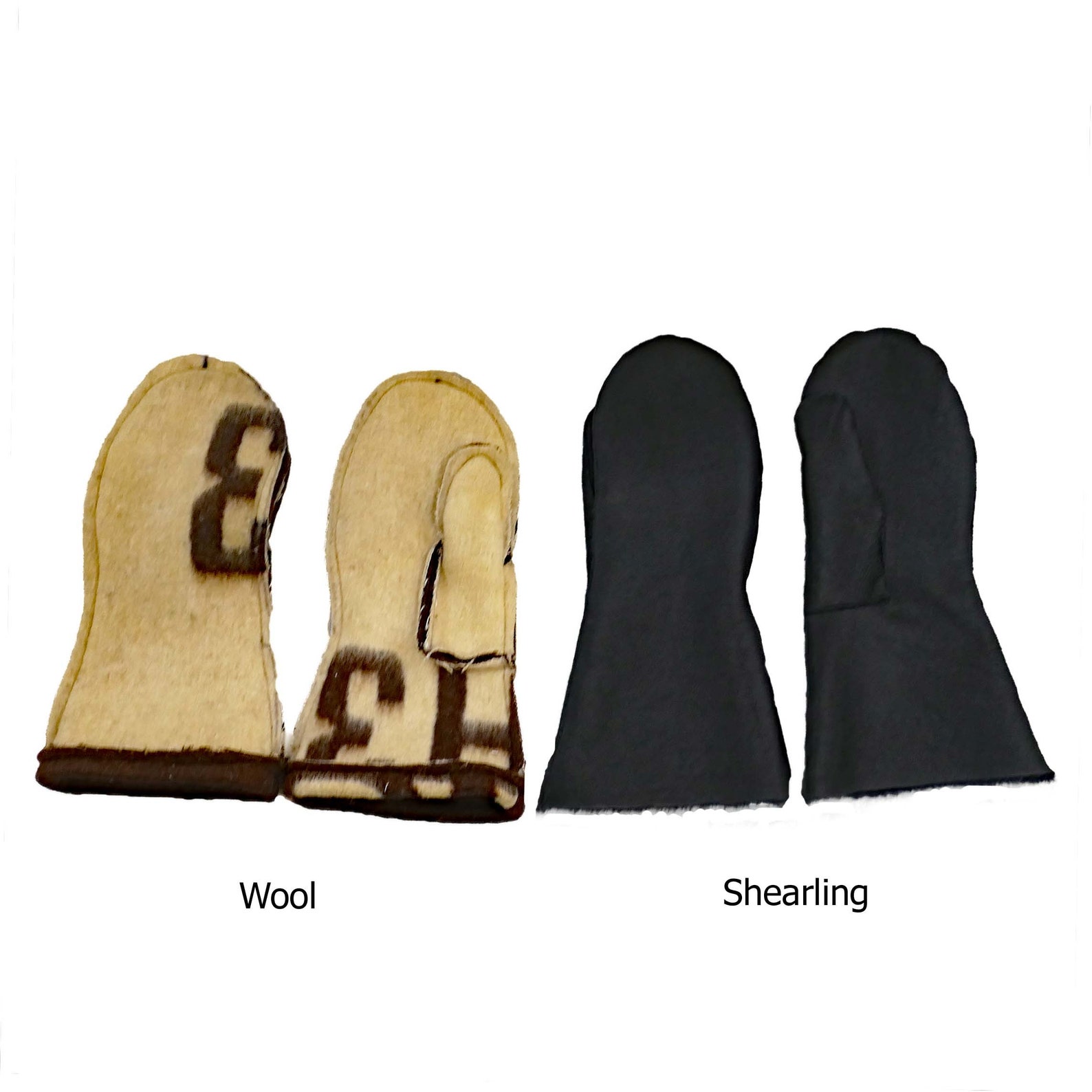 Glacier Wear Alaska Musher Mittens Beaver & Wolverine Mts1005 - Etsy