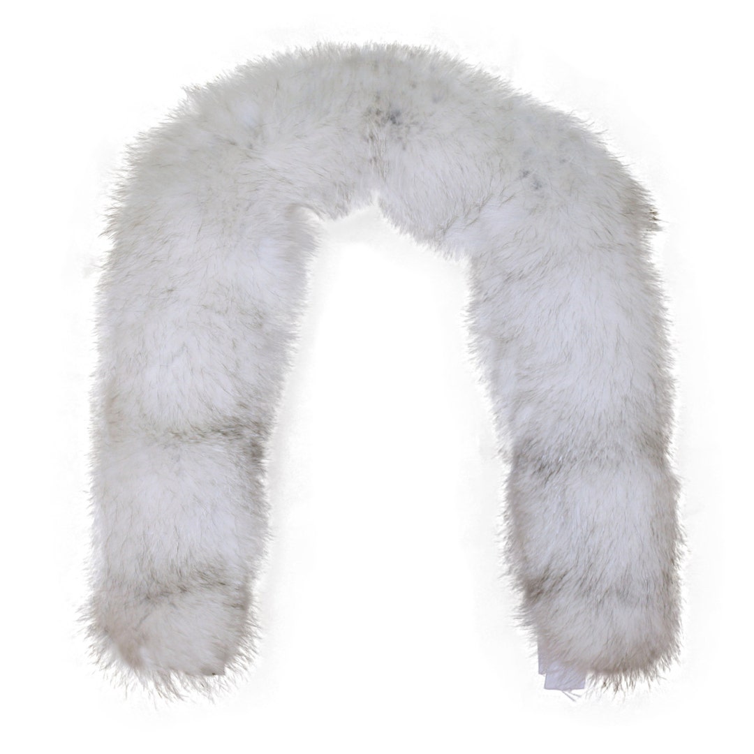 Glacier Wear Natural Blue Fox Fur Ruff 28 Inches - Etsy