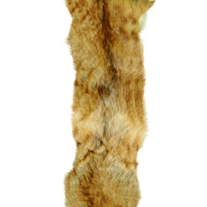 Glacier Wear Red Fox Colored Coyote Pelt Hide Tanned Fur - Etsy