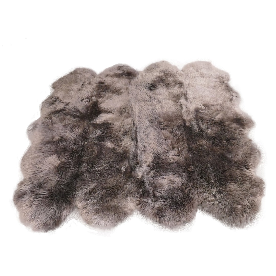 Glacier Wear Brown Octo-eight Pelt Sheepskin Rug/throw Shp754 - Etsy