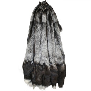Glacier Wear Premium Label Silver Fox Fur Pale - Fxx8000 - Etsy