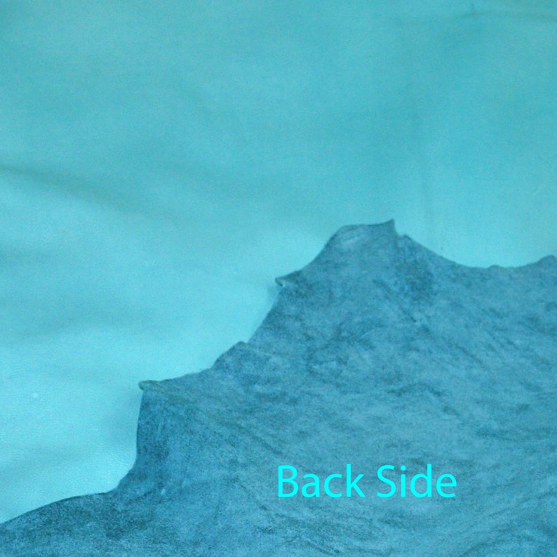 Glacier Wear Leather Buckskin Hide First Quality Turquoise - Etsy