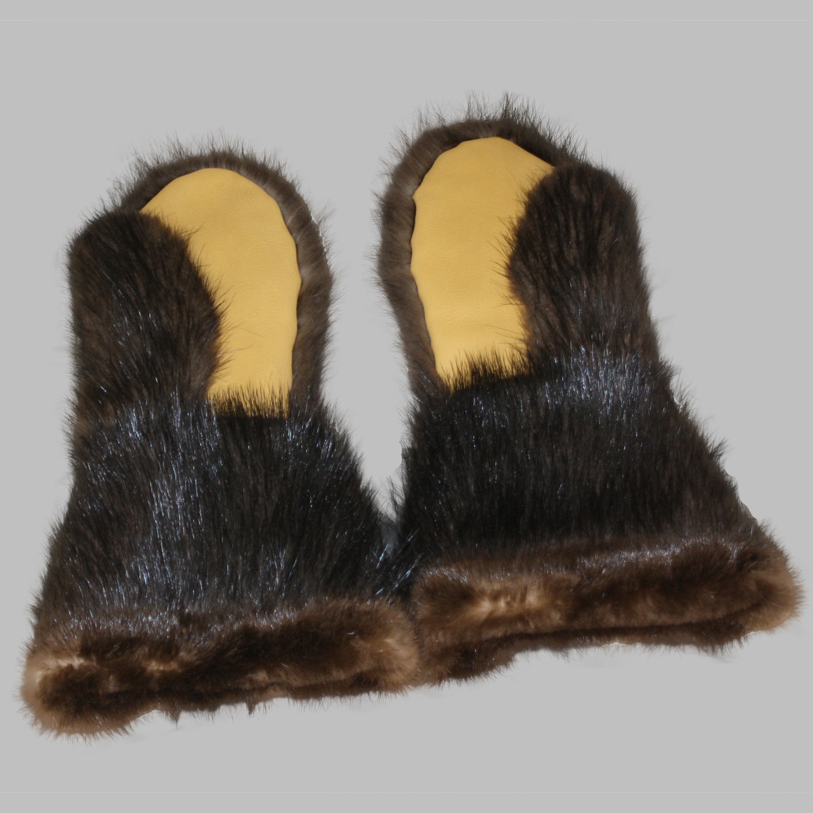 Glacier Wear Alaska Musher Mittens Beaver & Otter Mts1006 - Etsy