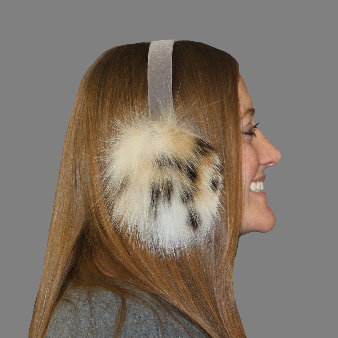 Glacier Wear Bobcat Fur Ear Muffs | Etsy