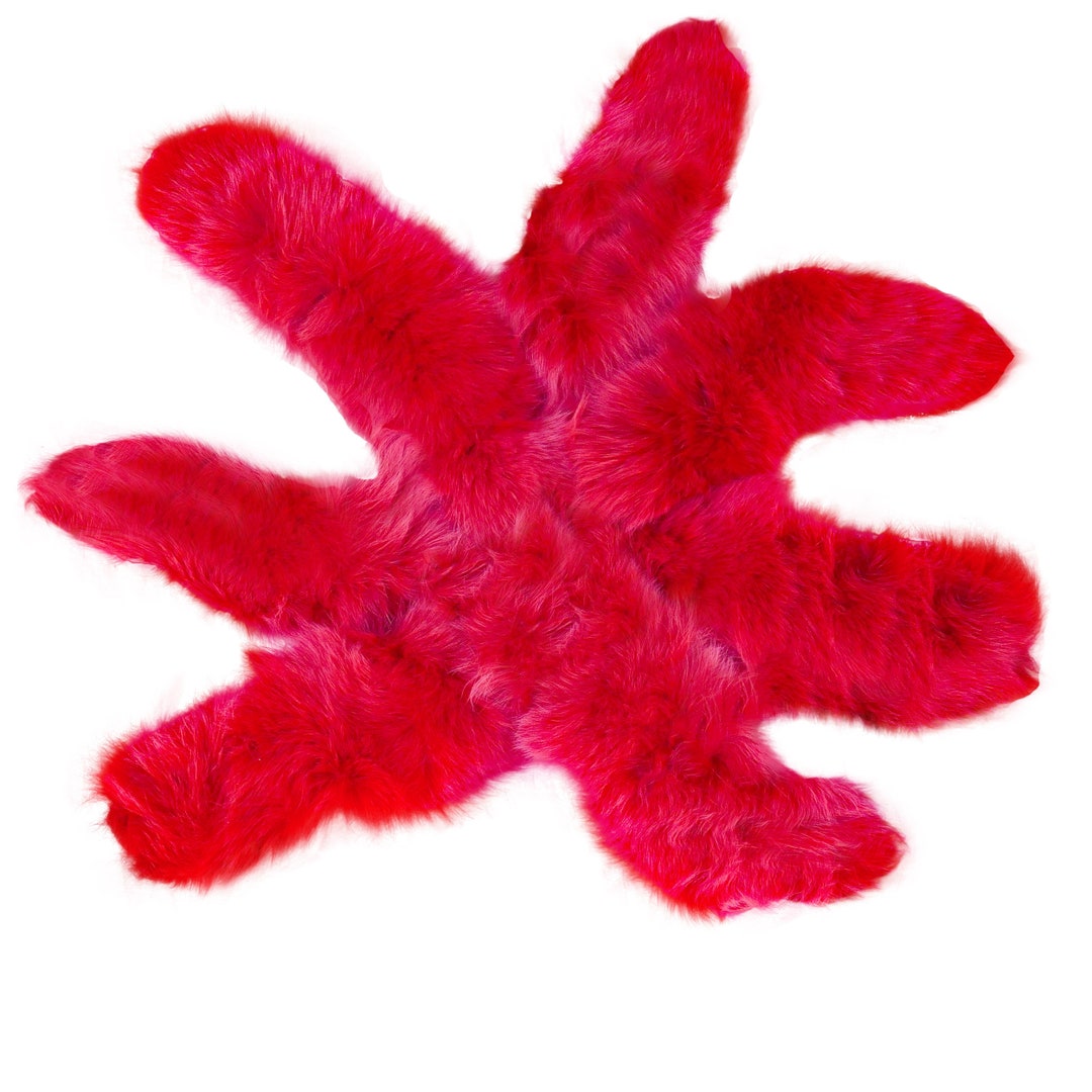 Glacier Wear Shadow Fox Tail/keychain - Dyed Red Fxx1755 - Etsy